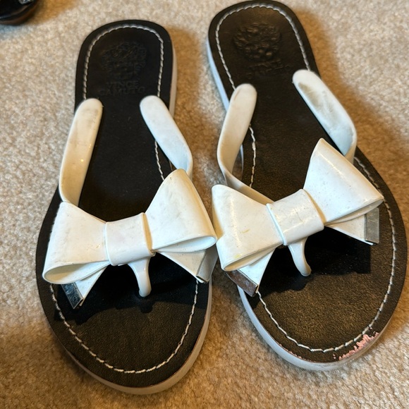 Vince Camuto | Shoes | Vince Camuto White Plastic Sandal | Poshmark